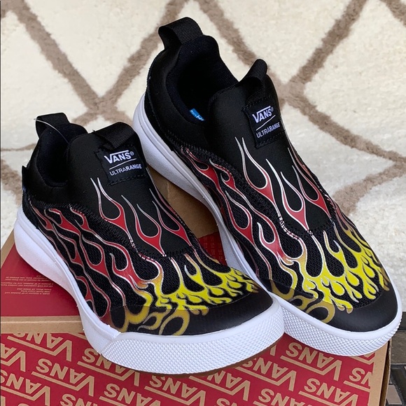Vans | Shoes | Vans Ultrarange Sock Vans Mesh Up Flamestrue Whit | Poshmark